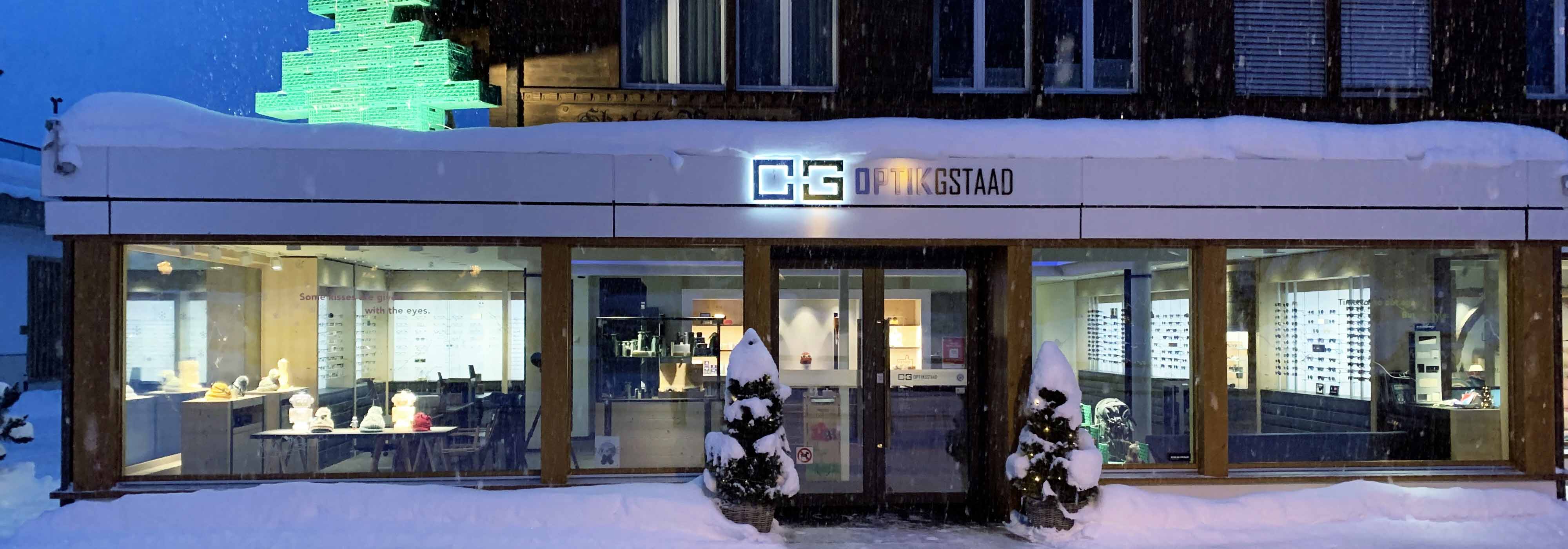 Unser Geschäft - Optik Gstaad